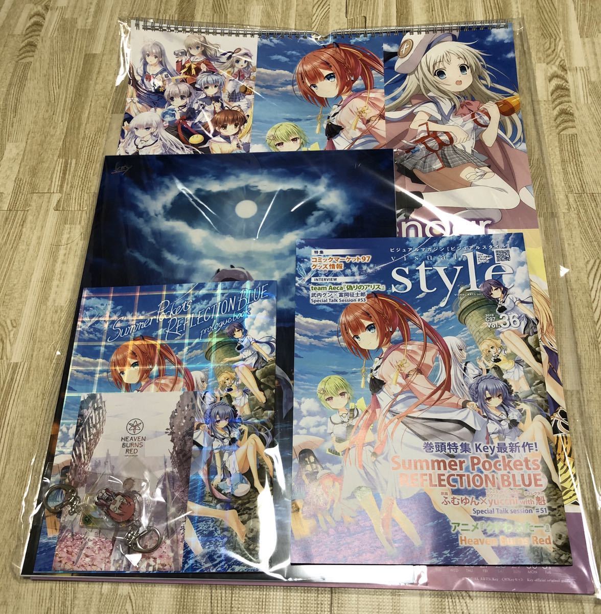 C97 コミケ ビジュアルアーツ Visual Art's C97 Keyセット CD 欠品 おまけ style サマポケ LiSA Lia 神山 誠 グッズ Key(コミック、アニメグッズ ...