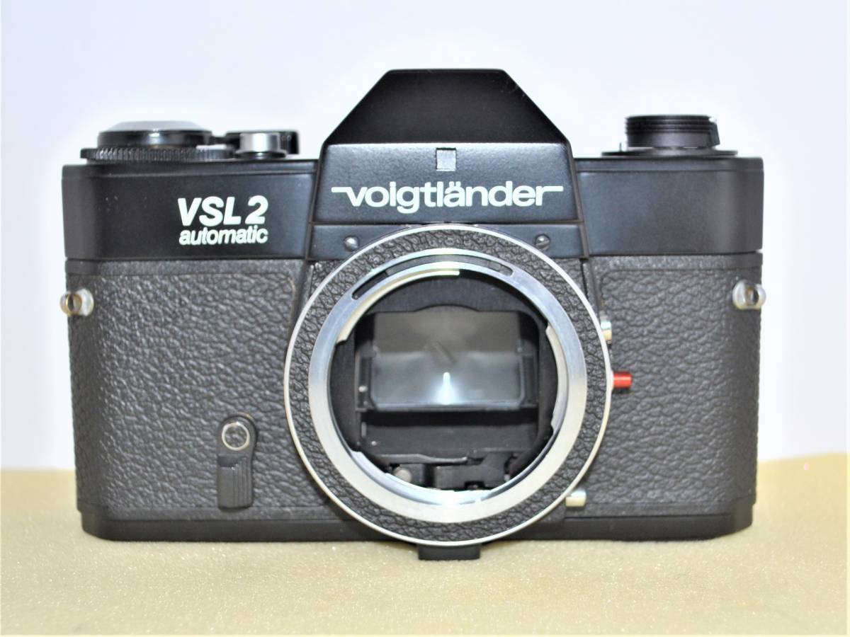 完動極上品 Rollei/Voigtlander フォクトレンダー VSL2 automatic ボディ ブラック 黒 QBMマウント ...