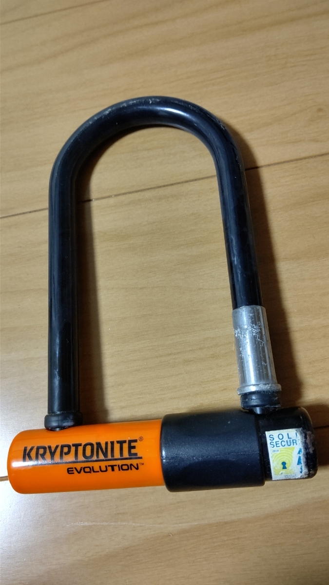 KRYPTONITE EVOLUTION mini U字ロック クリプトナイト 自転車 鍵(鍵、ロック)｜売買されたオークション情報、yahooの商品情報をアーカイブ公開 - オークファン ...