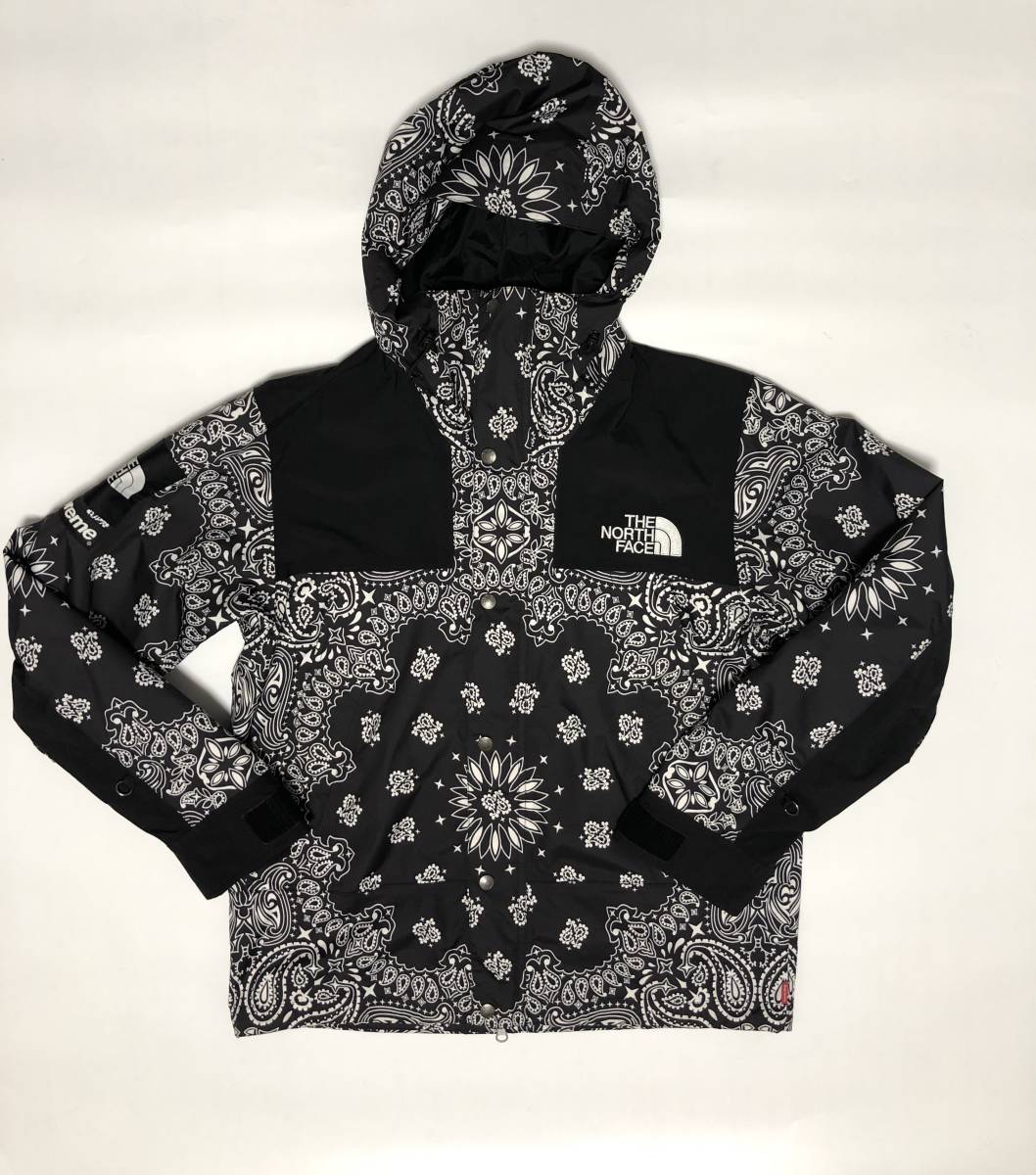 Supreme×THE NORTH FACE ノースフェイス 14AW 14FW Bandana Mountain Parka バンダナ ...