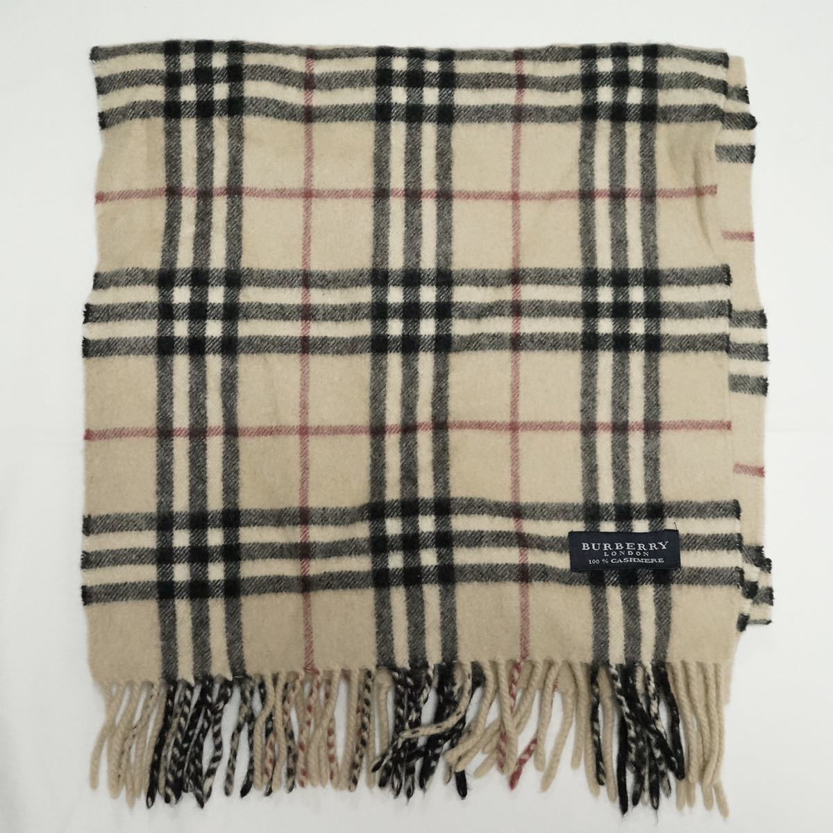 Burberry London バーバリー カシミヤ100% ノバチェック柄 マフラー(マフラー)｜売買されたオークション情報、yahooの商品情報をアーカイブ公開 - オークファン ...
