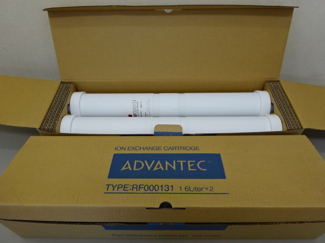 AK124 ION EXCHANGE CARTRIDGE ADVANTEC RF000131 2本入 2箱セット(その他)｜売買されたオークション情報、yahooの商品情報をアーカイブ公開 ...