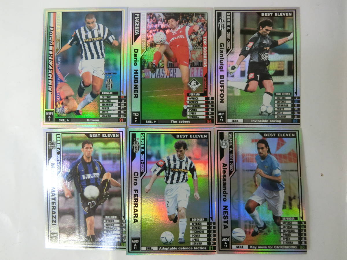 J805 カード WCCF 2001-2002 まとめ27枚セット おまけ中田英寿(レアカード)｜売買されたオークション情報、yahooの商品情報をアーカイブ公開 - オークファン ...