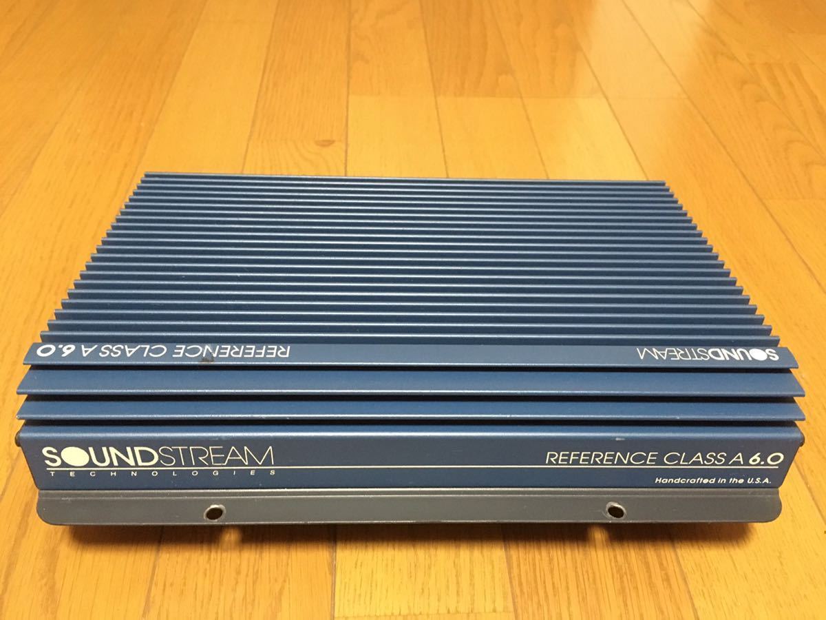 サウンドストリーム SOUNDSTREAM REFERENCE CLASS A6.0(アンプ)｜売買されたオークション情報、yahooの商品情報をアーカイブ公開 - オークファン（aucfan ...