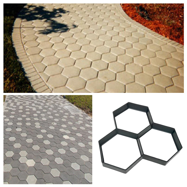 3穴 セメント レンガ 金型 ガーデニング DIY 舗装 型枠 単品 SR-06(アクセント、オーナメント)｜売買されたオークション情報、yahooの商品情報をアーカイブ公開 - オークファン ...