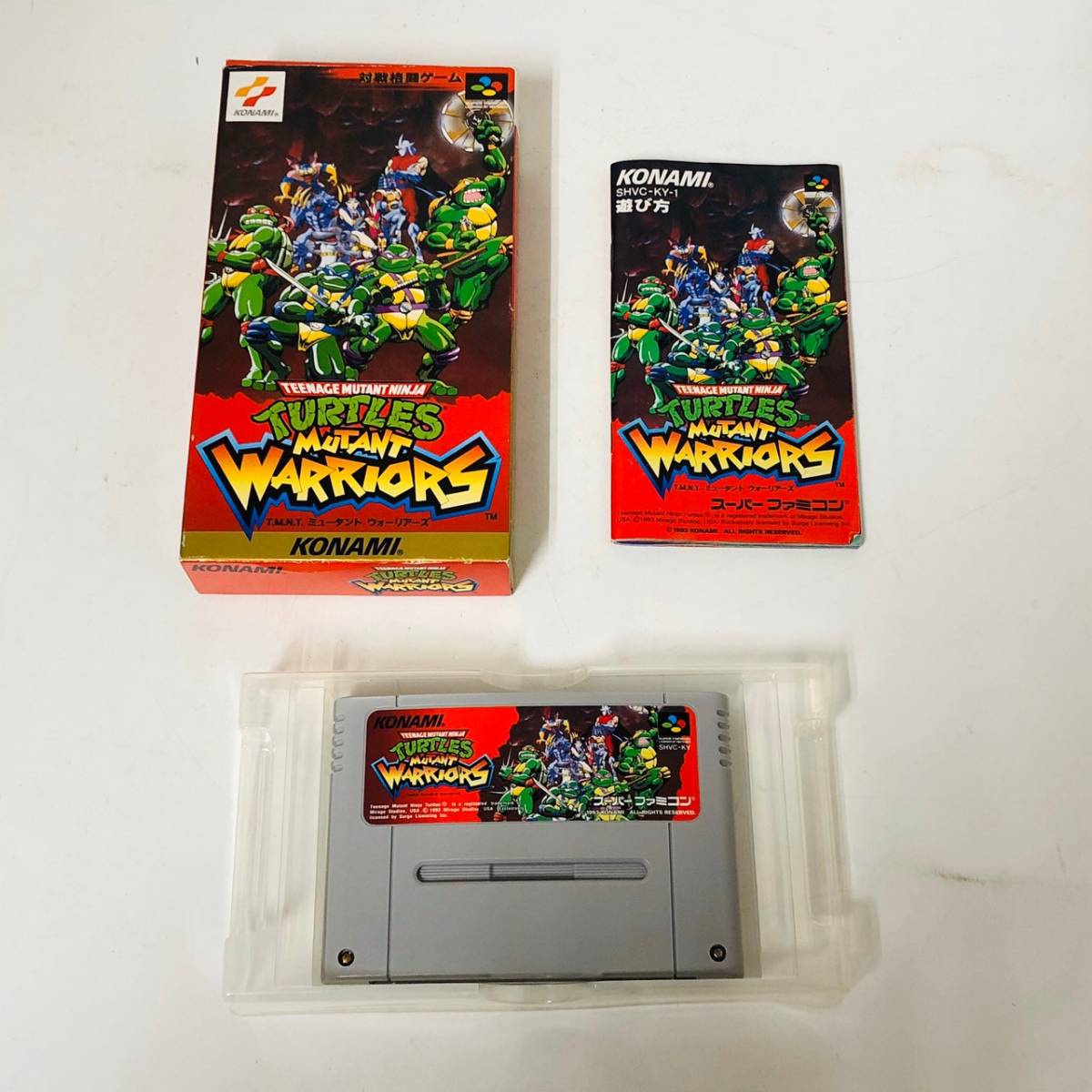 T8538 1円 SFC T.M.N.T ミュータントウォーリアーズ / タートルズ スーファミ ソフト 対戦格闘ゲーム レターパック発送可 品(アクション)｜売買されたオークション情報 ...