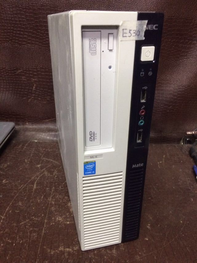 E530 NEC/Mate/MK33ML-K/i5-4570/メモリ8GB/SSD256GB/win10(パソコン単体)｜売買されたオークション情報、yahooの商品情報をアーカイブ公開 ...