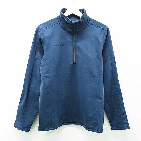 MAMMUT マムート 1041-01980 ハーフジップシャツ ブルー系 S 240001339063 メンズ(男性用)｜売買された ...