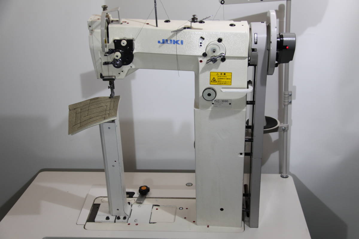 JUKI PLC-1690 1.6倍釜 ハイポストベッド1本針本縫総合送りミシン サーボモーター100V(ジューキ)｜売買されたオークション ...
