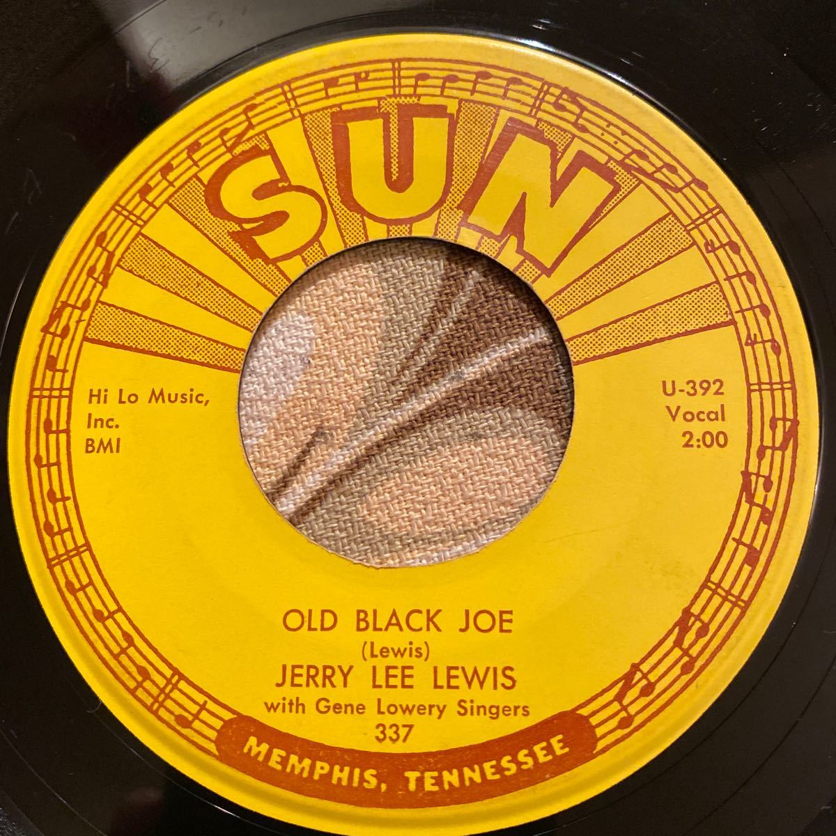 Jerry Lee Lewis With Gene Lowery Singers SUN Original 7inch Baby Baby ...