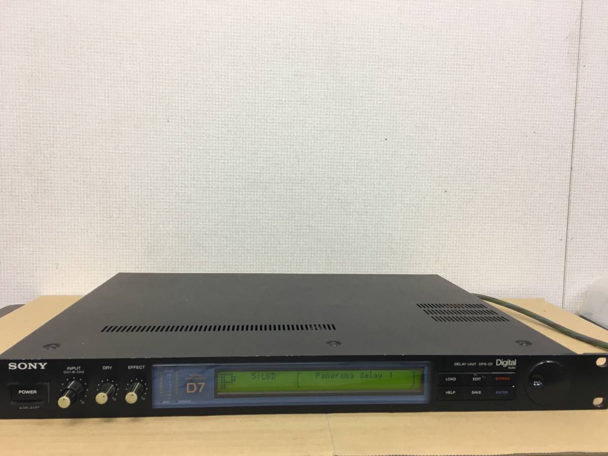ソニー SONY DSP-D7 ディレイユニット 難あり ROLAND SDE SPX eventide lexicon(エフェクター)｜売買 ...