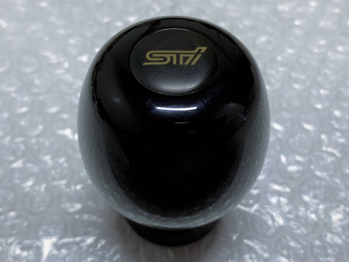 絶版 STI シフトノブ 新井 モデル 5MT M12 インプレッサ GC8 RA GDB WRX レガシィ BL BP フォレスター プレオ スバル 純正 OP オプション(純正品)｜売買さ ...