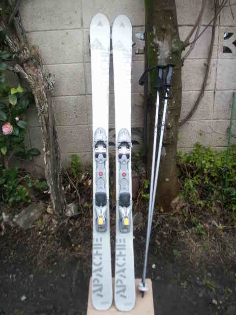 激安 160 k2 APACHE EXPLORER スキー 一応ジャンク 3点セット(160cm～)｜売買されたオークション情報、yahooの商品情報をアーカイブ公開 - オークファン ...