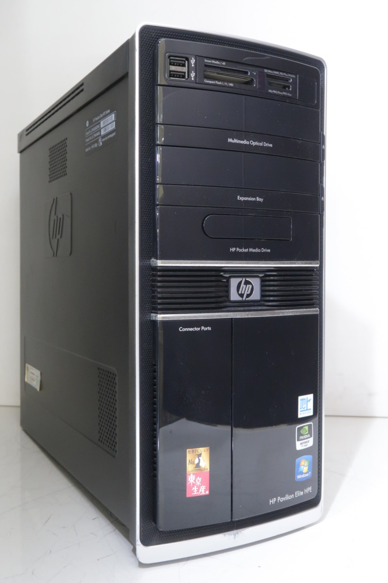 HP Pavilion Elite HPE-360jp Phenom II X6 1045T 2.7GHz 8GB ブルーレイ HP PN ...