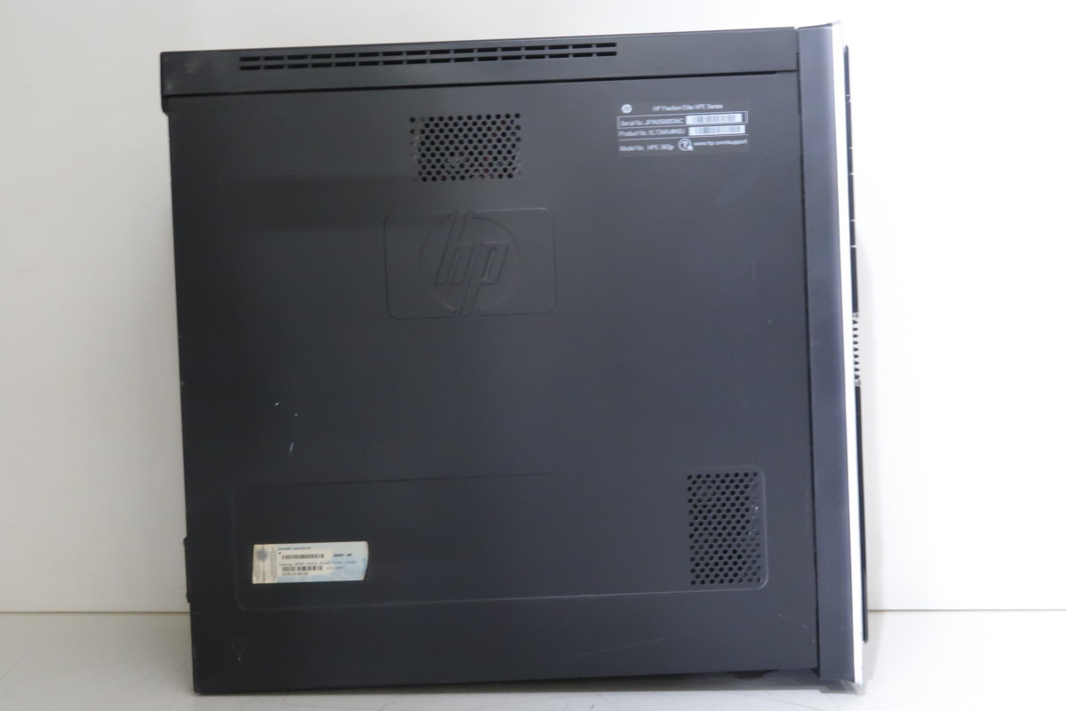 HP Pavilion Elite HPE-360jp Phenom II X6 1045T 2.7GHz 8GB ブルーレイ HP PN ...