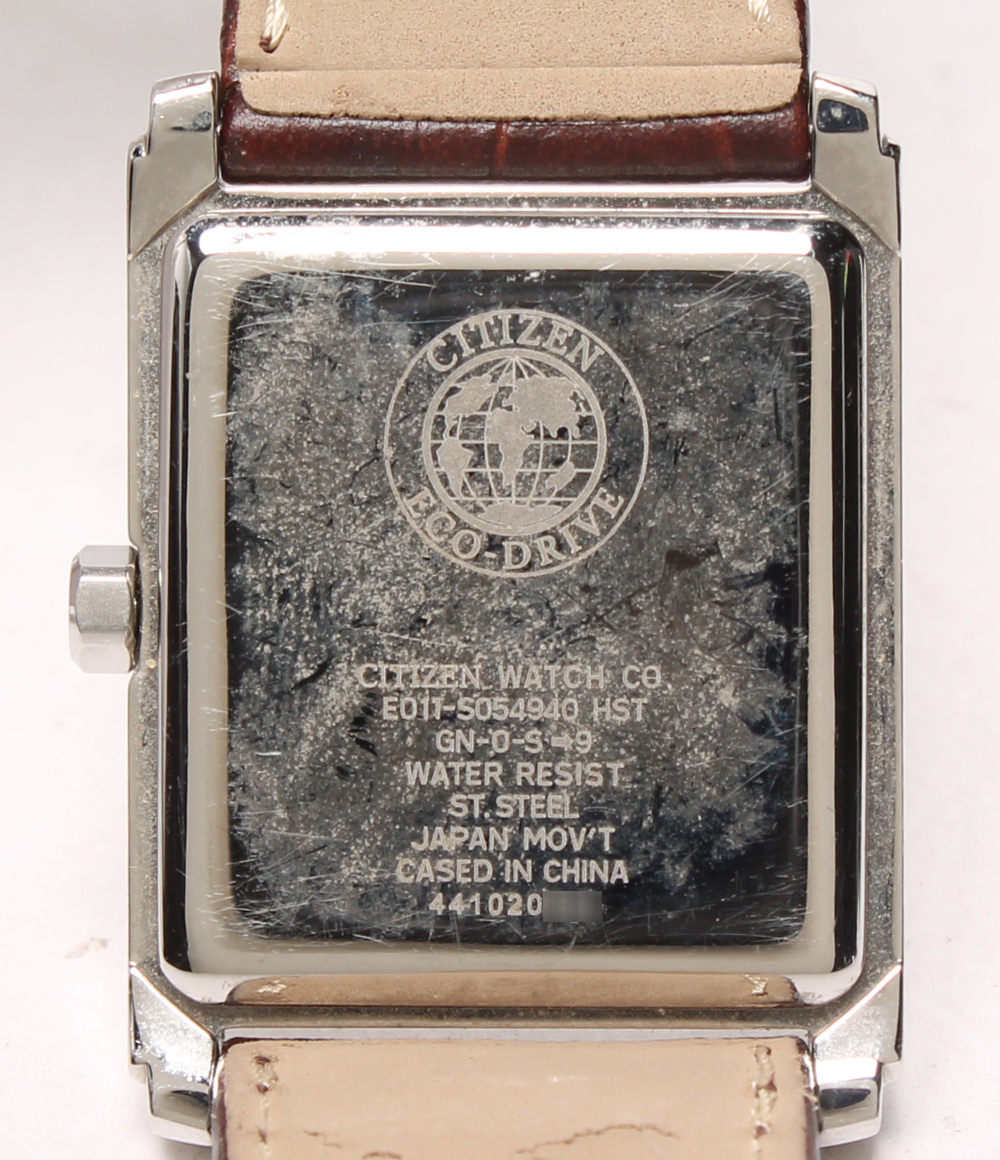 1円スタート シチズン 腕時計 eco-drive ソーラー ホワイト EO11-S054940 CITIZEN(シチズン)｜売買された ...