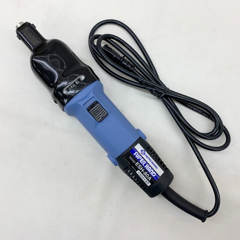 ニットウ 日東工器 電動スーパーハンド 本体 ESH-80A 同様 ブルー NITTO 工具 EK0227(電動工具)｜売買されたオークション情報、yahooの商品情報をアーカイブ公開 ...