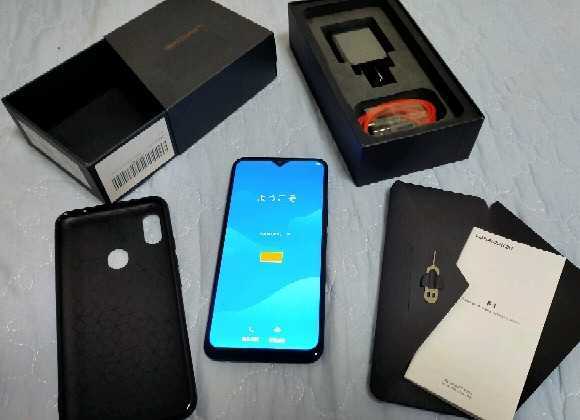 UMIDIGI F1 SIMフリースマートフォン Android 9.0 5150mAh 6.3インチ FHD+ 大画面 128GB ROM ...