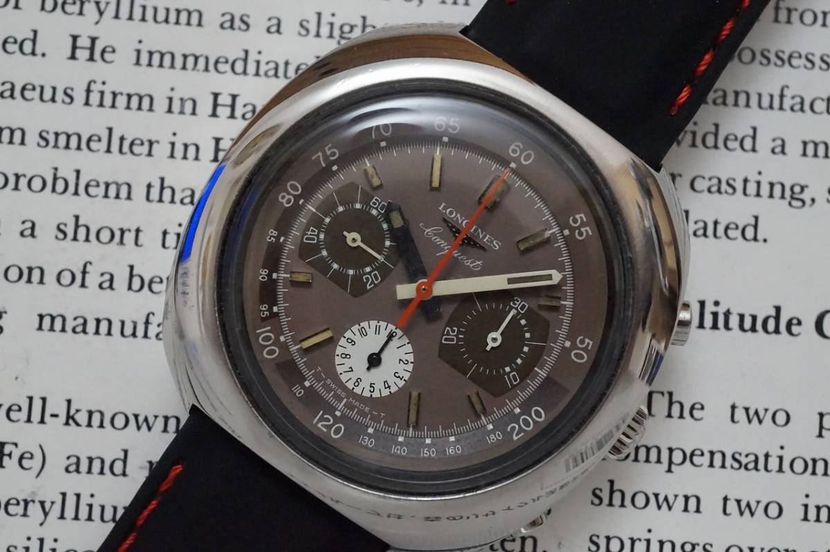 ロンジン クロノグラフ バルジュー726 手巻 LONGINES Valjoux 726 検 ヘリテージダイバー(その他)｜売買された ...