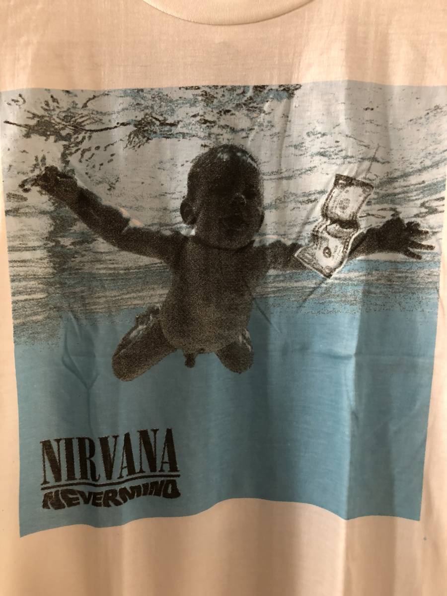ニルヴァーナ ネヴァーマインド ビンテージスタイル Tシャツ ロックバンド/カートコバーン/NEVER MIND/NIRVANA(イラスト、キャラクター)｜売買されたオークション情報 ...