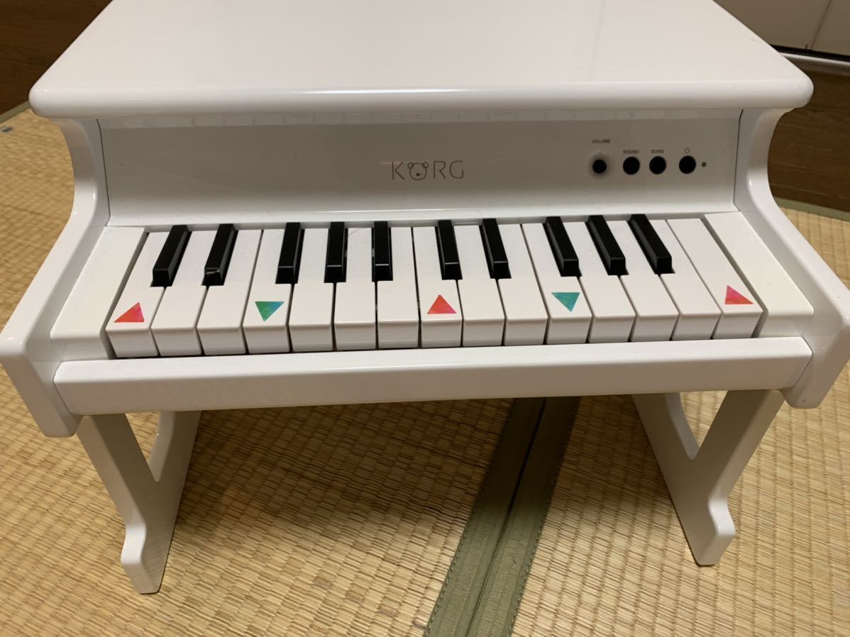 KORG ミニピアノ tiny PIANO コルグ デジタル トイピアノ 白 ホワイト(コルグ)｜売買されたオークション情報、yahooの商品情報をアーカイブ公開 - オークファン ...