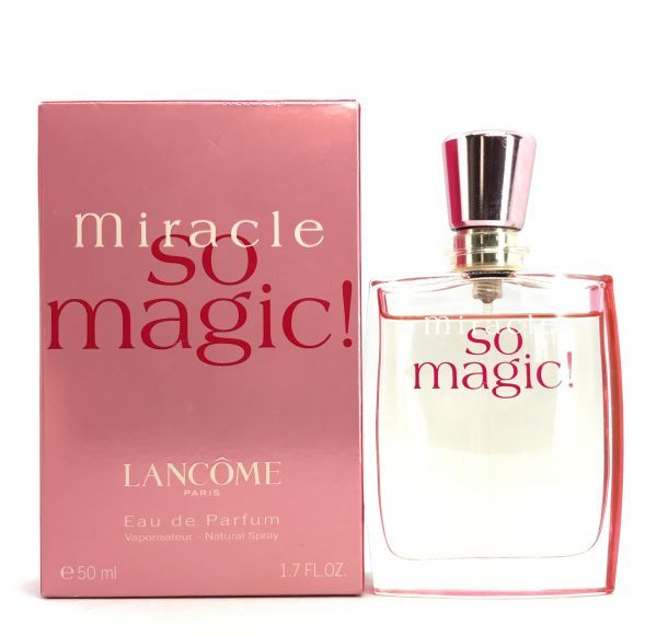 LANCOME ランコム ミラク ソー マジック MIRACLE SO MAGIC EDP 50ml 残量たっぷり9割 送料350円(ランコム ...