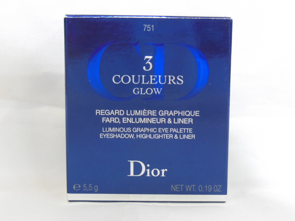 R65732R Dior ディオール トワ クルール グロウ 751 SILVER GLOW(アイシャドウ)｜売買されたオークション情報 ...