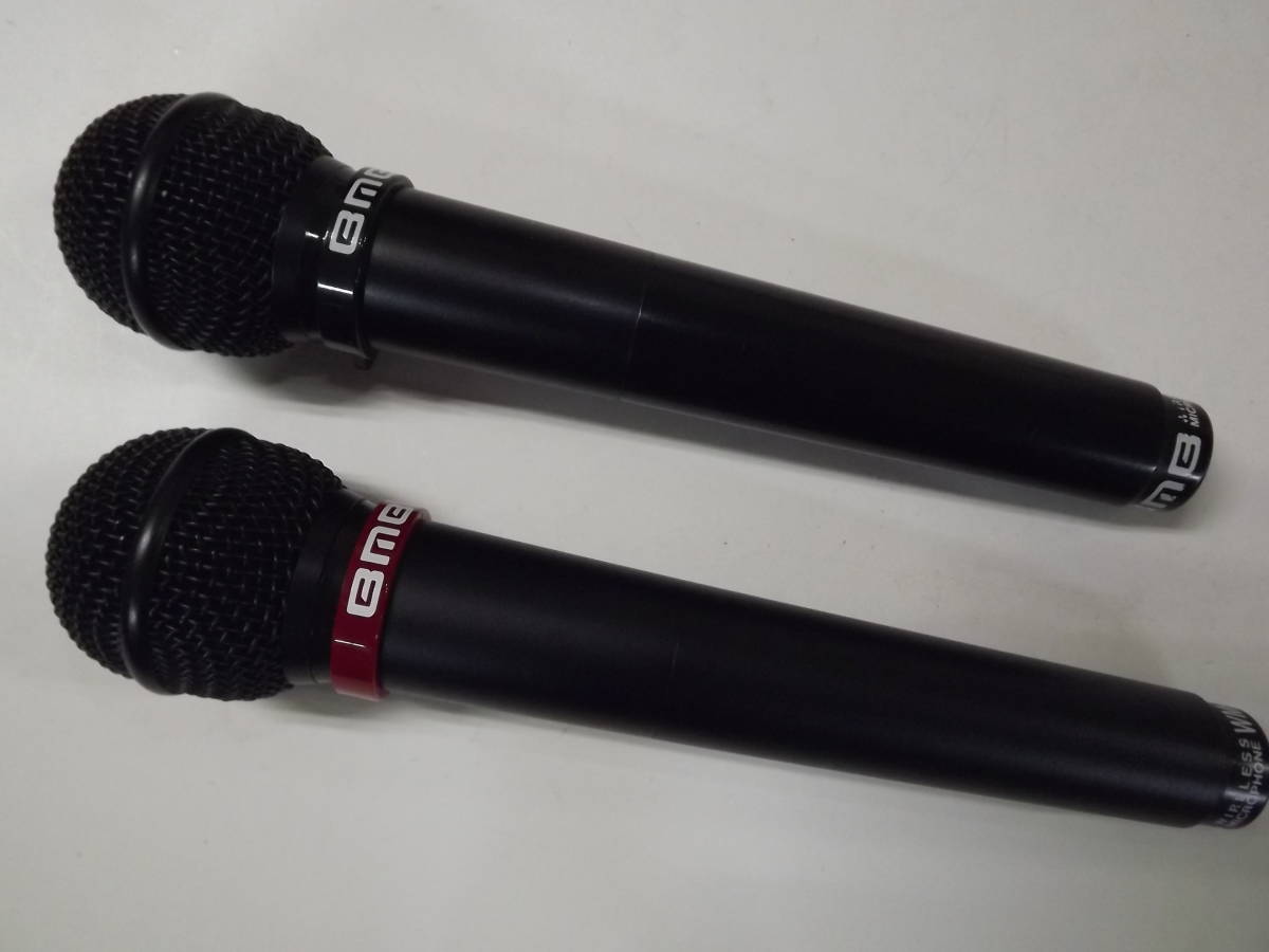 エクシング BMB 電波式ワイヤレスマイク WM800 2本セット(カラオケ機器)｜売買されたオークション情報、yahooの商品情報を ...