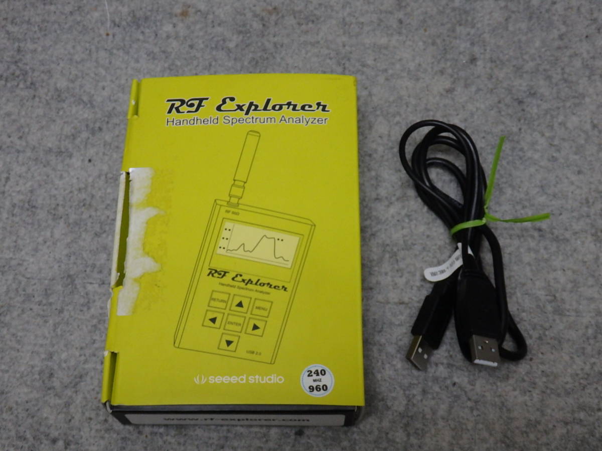 seeed studio RF Explorer WSUB1G ハンドヘルド スペクトラムアナライザー(アマチュア無線)｜売買されたオークション情報、yahooの商品情報をアーカイブ公開 ...