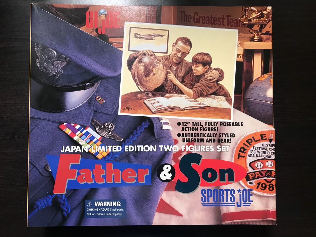 GIジョー GI JOE SPORTS JOE JAPAN LIMITED EDITION TWO FIGURES SET Father ...
