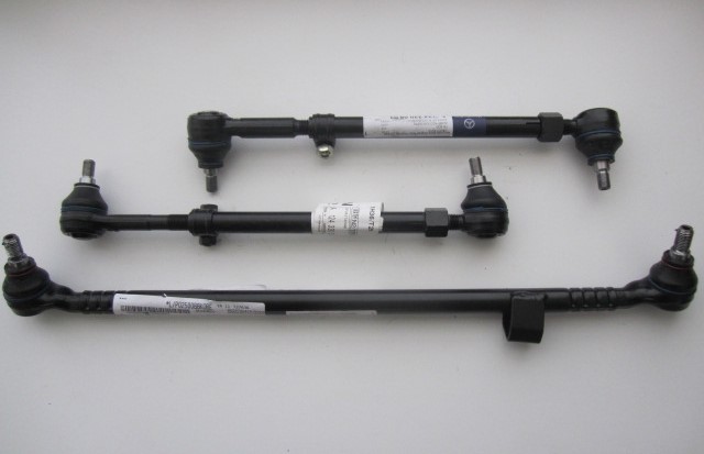 W124/300E 純正 センターロッド+タイロッド左右 1244601205 1243300803 1243300903(ステアリング ...