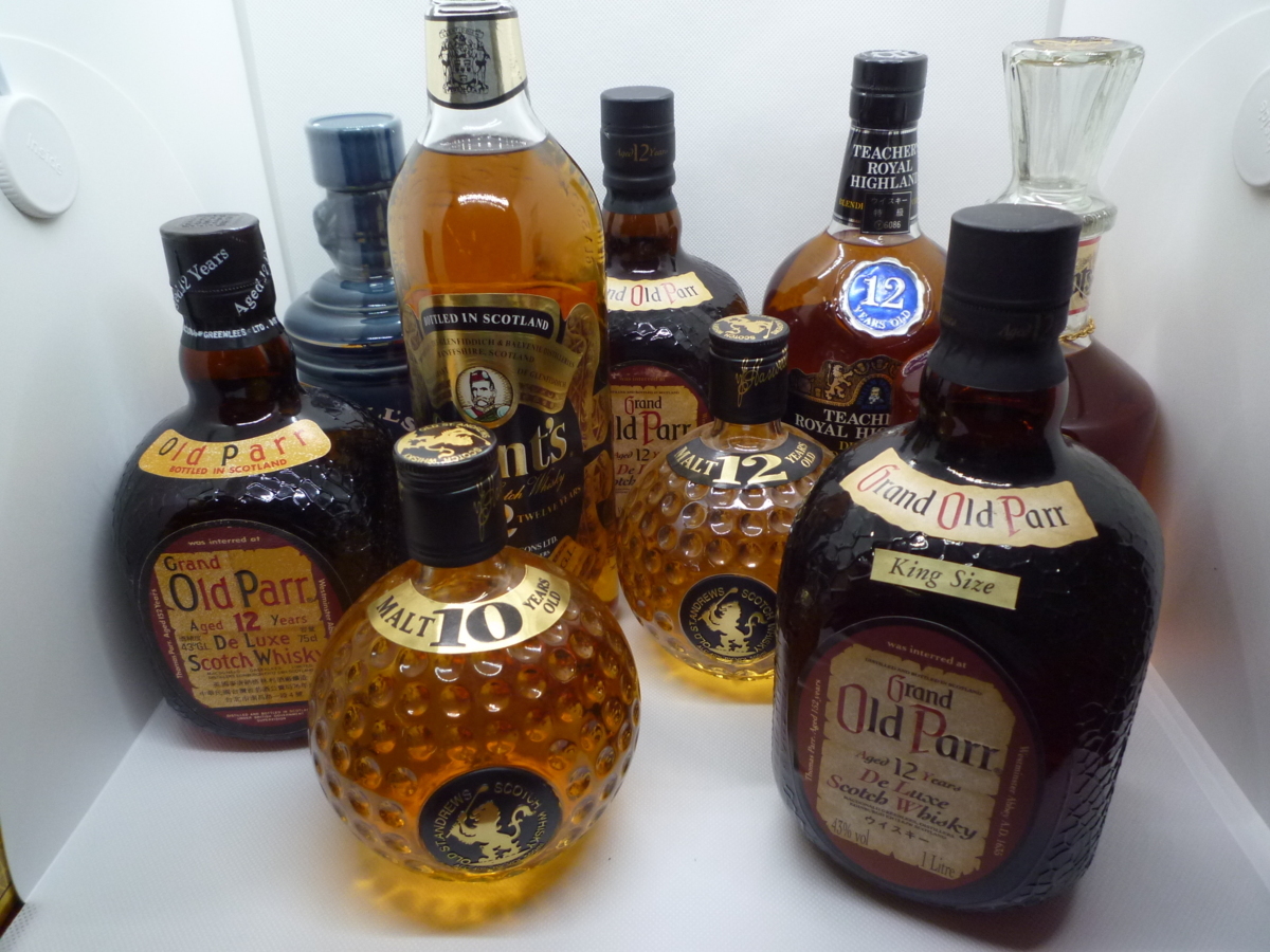 未開栓 古酒 1000円スタート スコッチウイスキー9本 Old Parr/OLD ST.ANDREWS/BELL'Sなど/まとめ売り/M2(スコッチ)｜売買されたオークション情報、yahoo ...