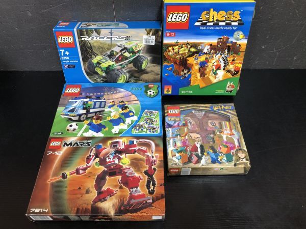 送L 1円 含 LEGO レゴ 3406 フットボールナショナルチーム / 4723 ハリーポッター / chess / 8356 / ...