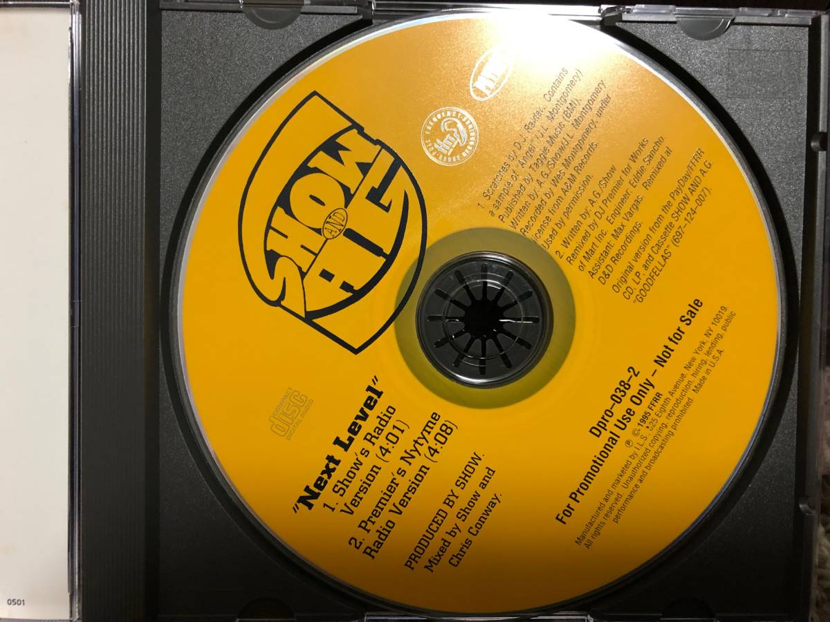 プロモCDS DJ PREMIER REMIX SHOWBIZ & A.G. NEXT LEVEL D.I.T.C./BUCKWILD/O.C ...