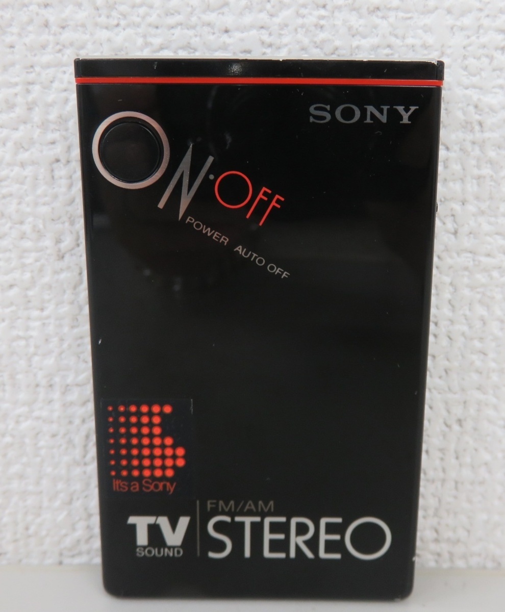 a015 SONY ソニー FM AM TV SOUND STEREO サウンド ステレオ SRF-12 ラジオ 5(一般)｜売買された ...