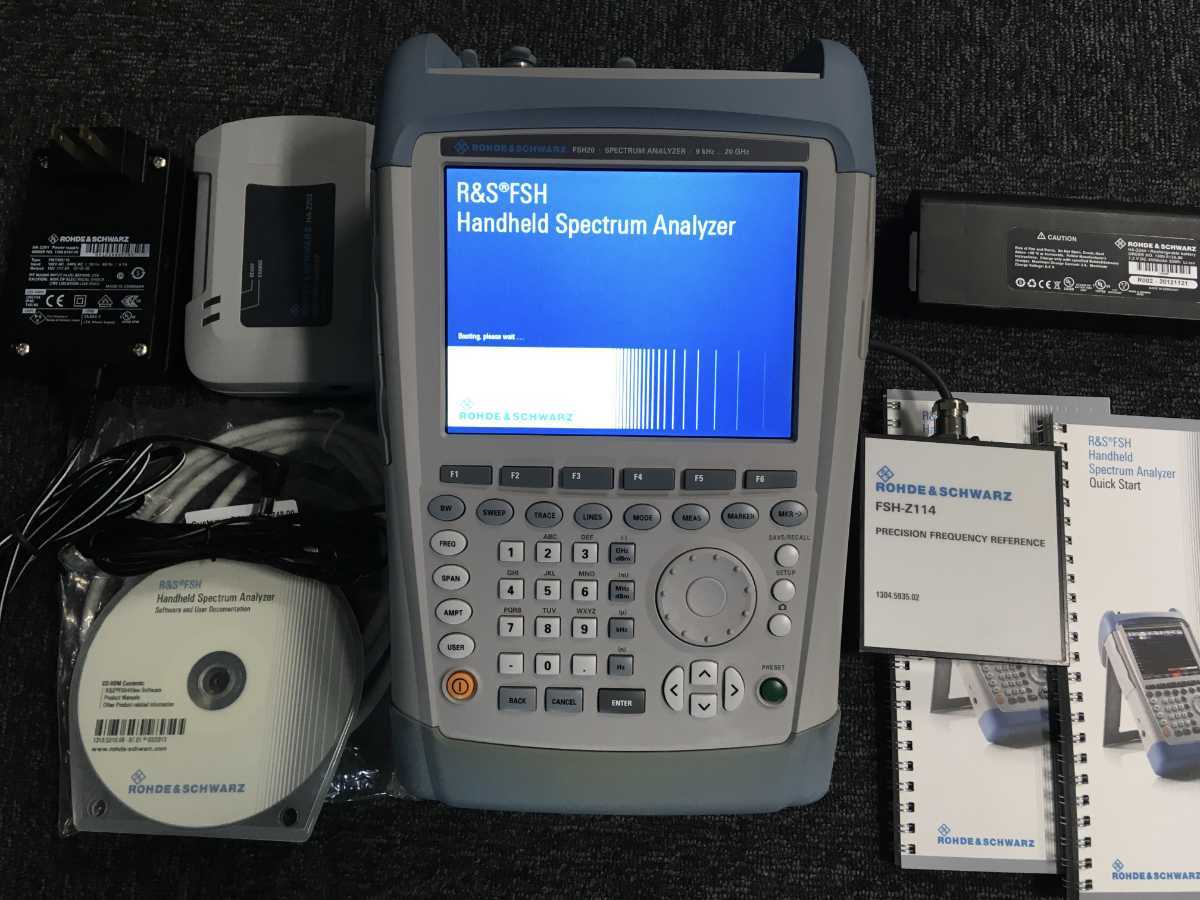 R&S / ROHDE&SCHWARZ / ローゼシュワルツ / FSH handheld spectrum analyzer 9kHz ...