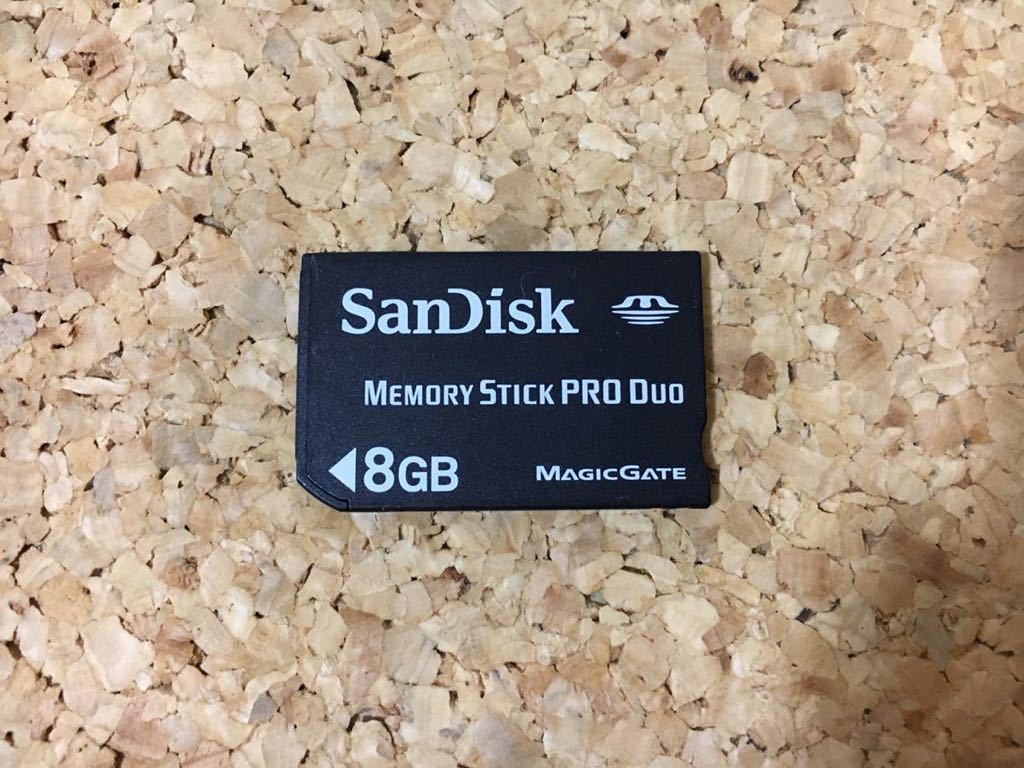 初期化済 SanDisk メモリースティックPRO Duo 8GB MEMORY STICK MAGIC GATE ④(8GB)｜売買された ...