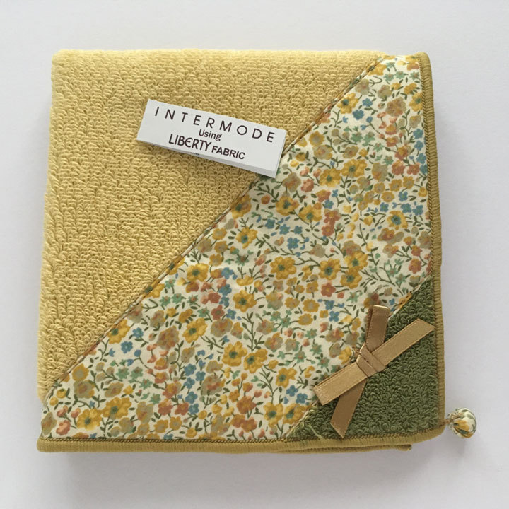 インターモード / INTERMODE using LIBERTY リバティ タオルハンカチ リボン＆チビ布玉付き からし色生地 4315(女性用)｜売買されたオークション情報、yahooの ...