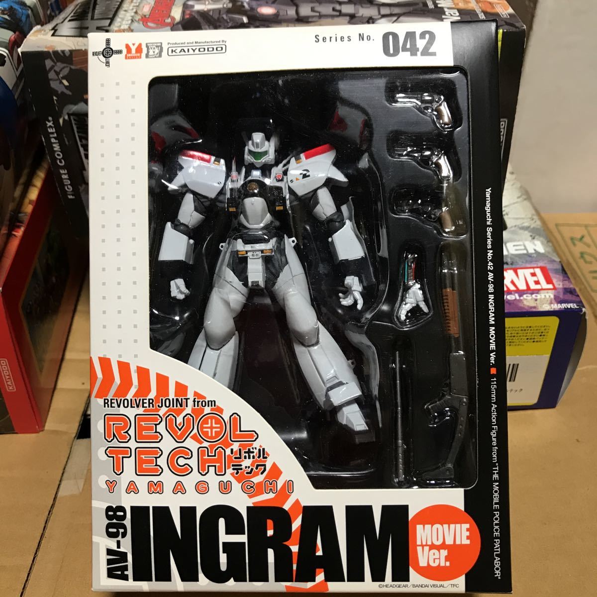 海洋堂 リボルテック ヤマグチ REVOLTECH YAMAGUCHI 機動警察 パトレイバー 042 劇場版 イングラム 2号機 AV-98 限定版(その他)｜売買されたオークション情報 ...