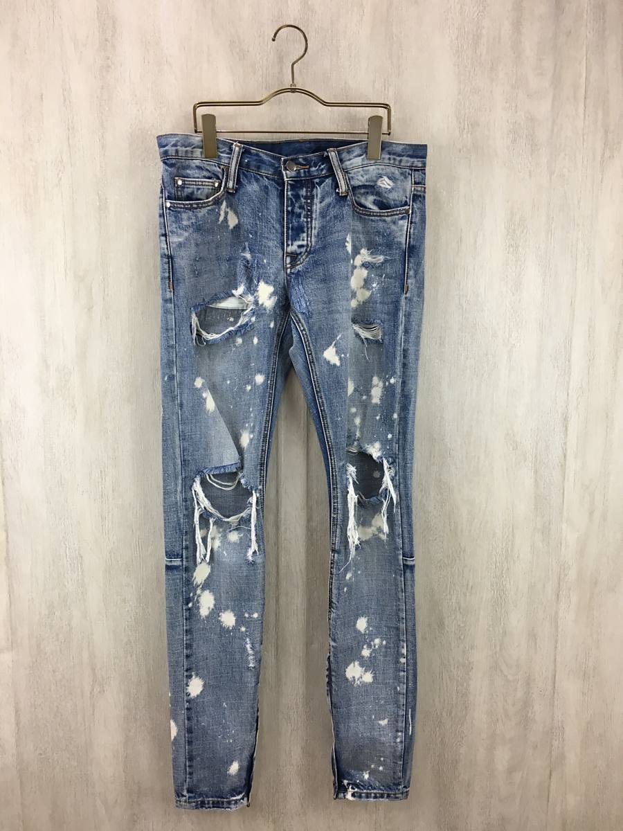 MNML ダメージ加工スキニーパンツ/30/デニム/IDG(W30～)｜売買されたオークション情報、yahooの商品情報をアーカイブ公開 - オークファン（aucfan.com）
