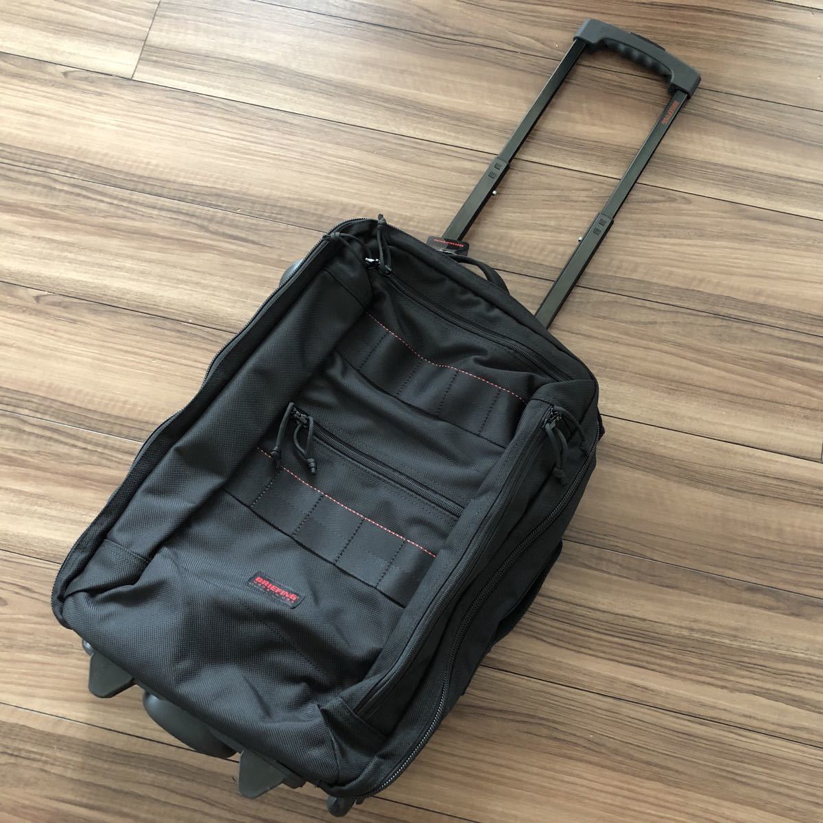 BRIEFINGブリーフィング T-4トロリーキャリーバッグ ブラック黒 T4スーツケース キャビントロリー B4ライナー A4ライナー連結 2(ブリーフィング)｜売買されたオークション情報 ...