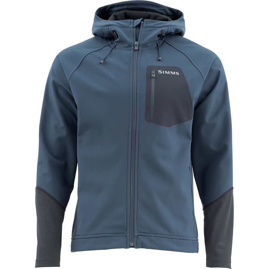 Simms KATAFRONT HOODY シムス 長袖 カタフロント フーディー Admiral Blue US:S JP:M(ウエア ...