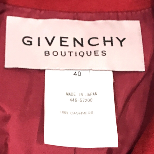 ジバンシィ サイズ 40 カシミヤ コート 赤 他 10 毛 花柄 スカート 青 等 レディース 計5点 セット GIVENCHY(女性用)｜売買されたオークション情報、yahooの商品情報を ...