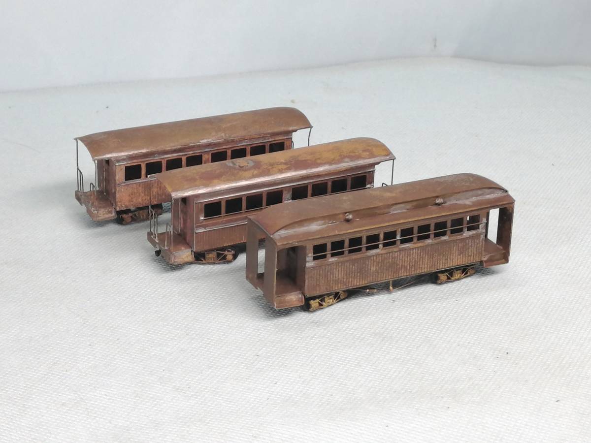 1/87 HOn2 1/2 ナロー 客車 計3両 /昭和 レトロ ジャンク(HOゲージ)｜売買されたオークション情報、yahooの商品情報を ...