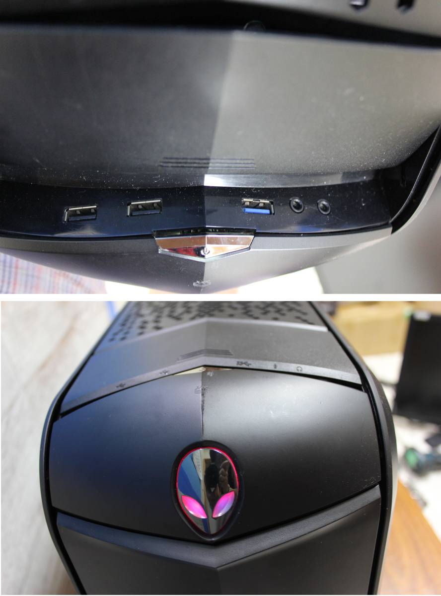 DELL Alienware Aurora R4 D01M004 core i7-3820 3.60GHz/メモリ 4GB/HDD 2TB ...