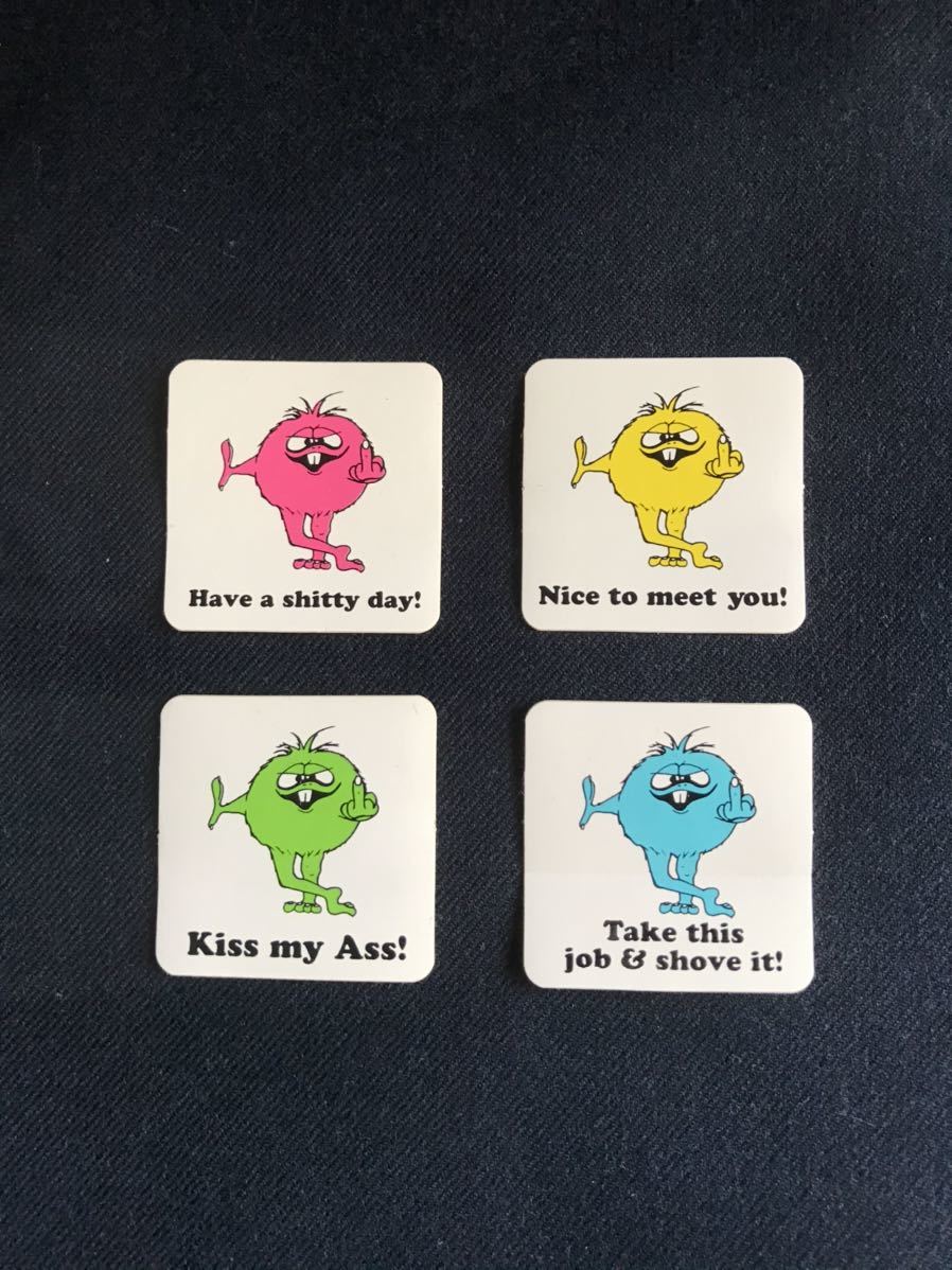 Supreme Camacho Sticker Set シュプリーム カマチョ ステッカー 非売品 Pink Yellow Green ...