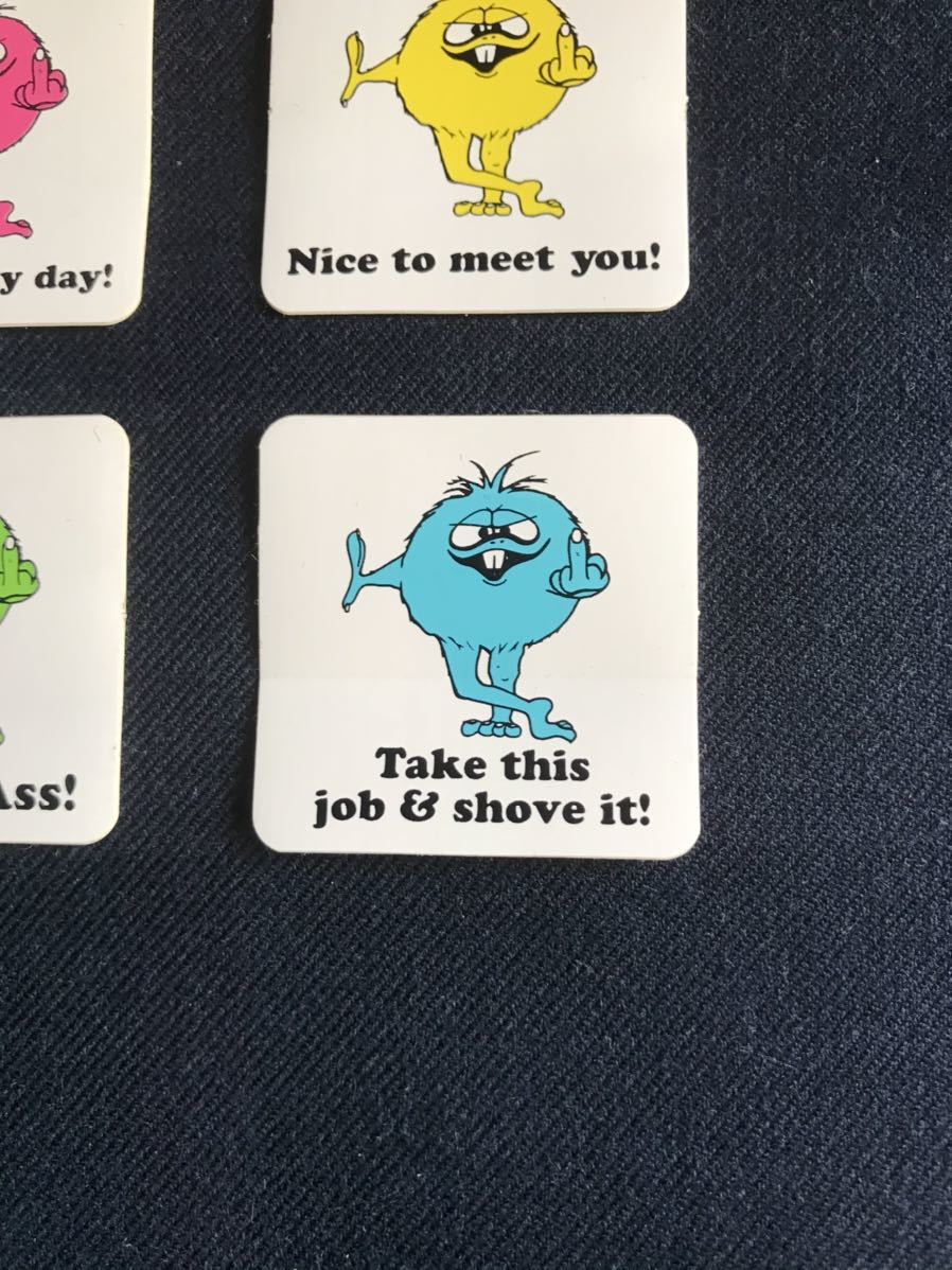 Supreme Camacho Sticker Set シュプリーム カマチョ ステッカー 非売品 Pink Yellow Green ...