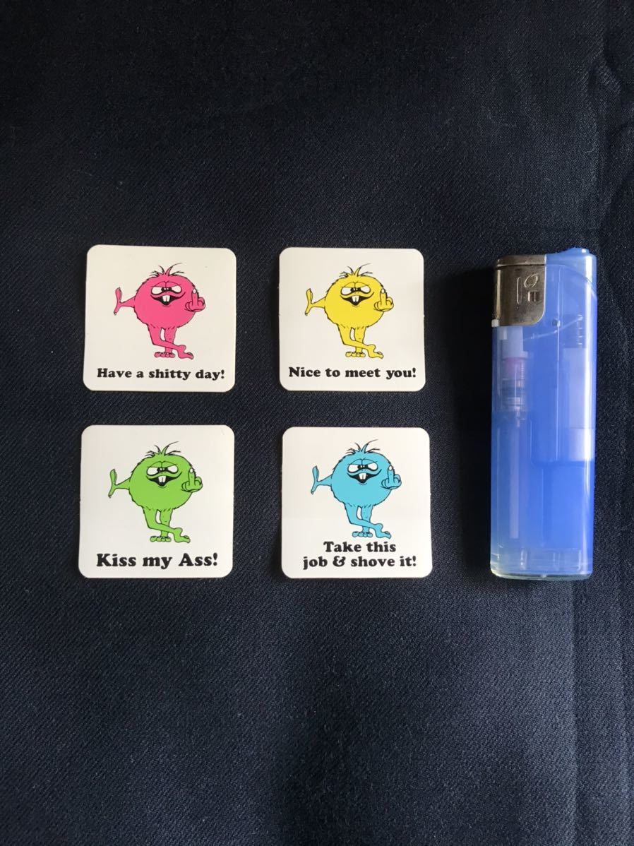 Supreme Camacho Sticker Set シュプリーム カマチョ ステッカー 非売品 Pink Yellow Green ...