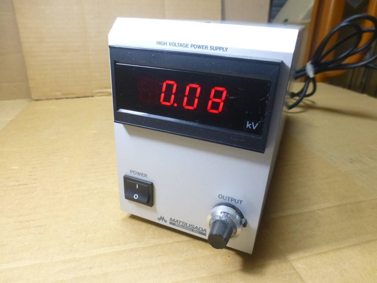 MATSUSADA HJPM-3P5-LW HIGH VOLTAGE POWER SUPPLY(その他)｜売買されたオークション情報 ...