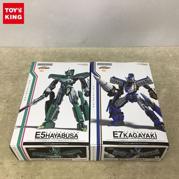 1円 含 グッドスマイルカンパニー MODEROID 新幹線変形ロボ シンカリオン E7 かがやき E5 はやぶさ(プラモデル)｜売買されたオークション情報、yahooの商品情報をアーカイブ ...